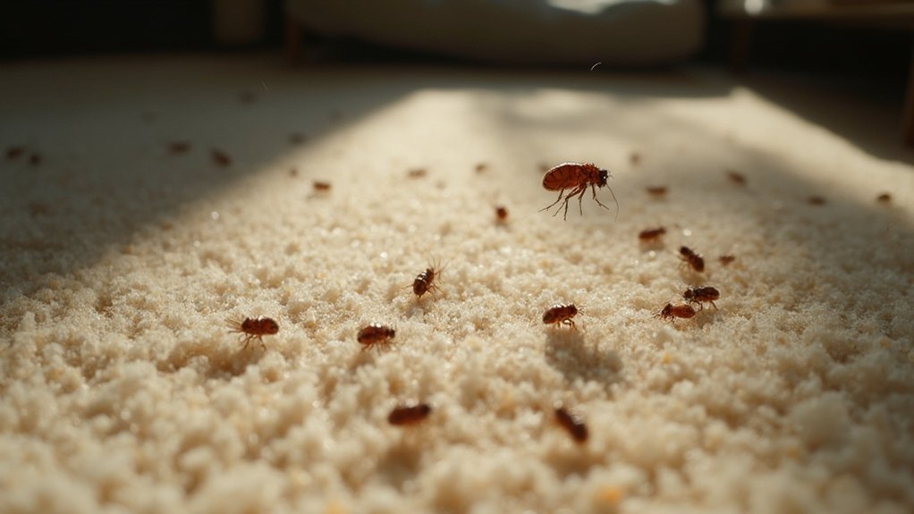 Flea Infestation Severe