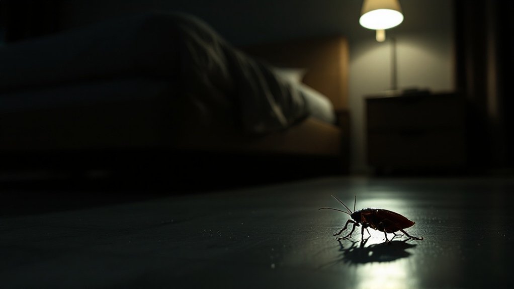 Will Sleeping With The Light On Keep Roaches Away?